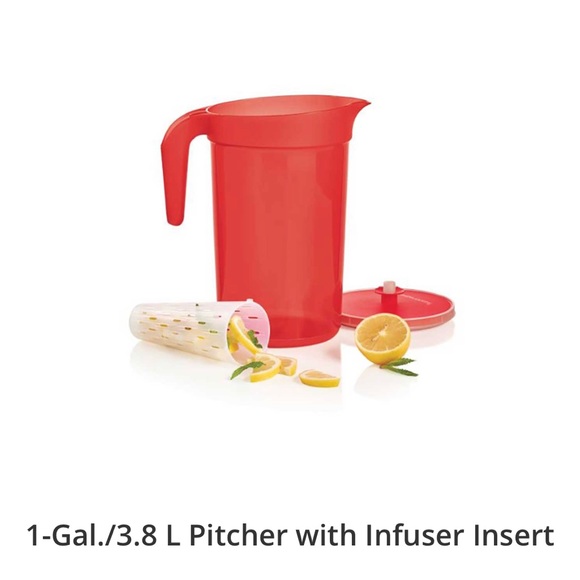 Tupperware | Kitchen | One Gallon Infusion Pitcher Tupperware Brand ...